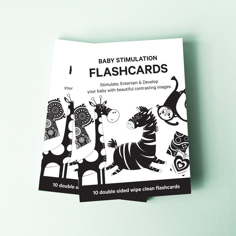 Baby Sensory Flashcards | Black & White Baby Cards – My Little Learner