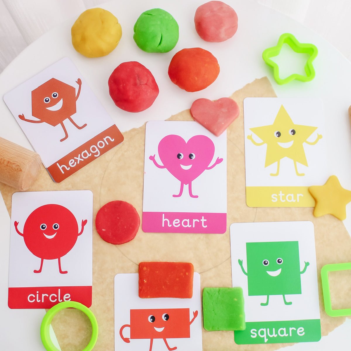 Colours Flashcards and Shapes Toddler Flashcards – My Little Learner