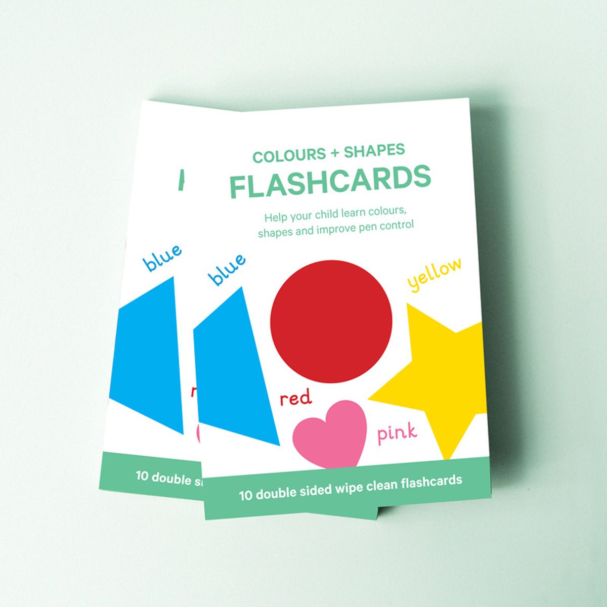 Colours Flashcards and Shapes Toddler Flashcards – My Little Learner