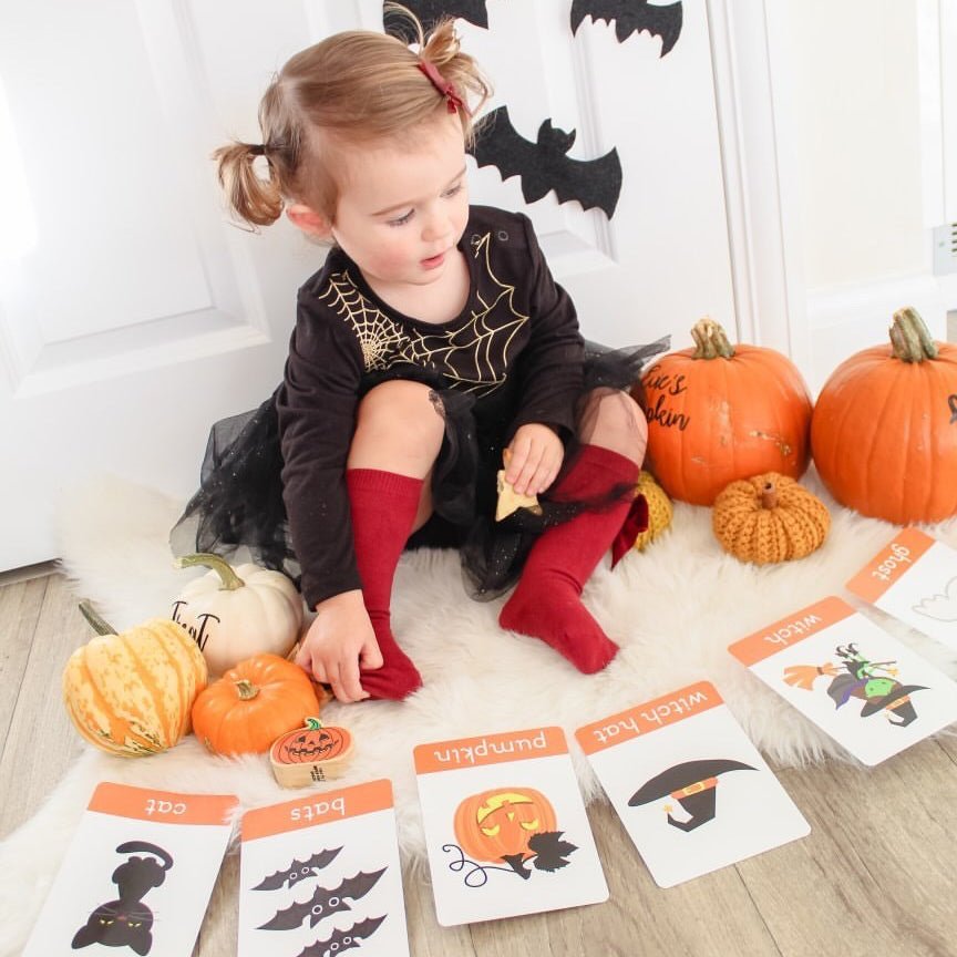 Halloween Flashcards - sold out – My Little Learner