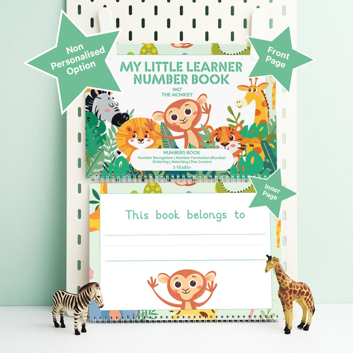 Numbers Learning Folder Busy Book For 4 Year Olds – My Little Learner