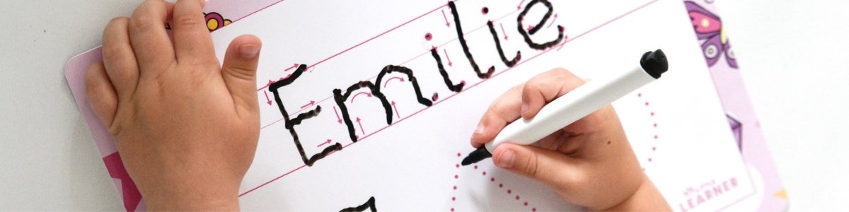 Personalised Writing Mats For Toddlers + Preschoolers – My Little Learner