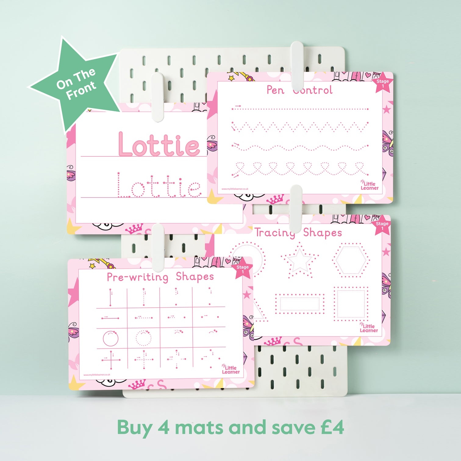 Learn to Write Mats for Toddlers & Preschool | My Little Learner