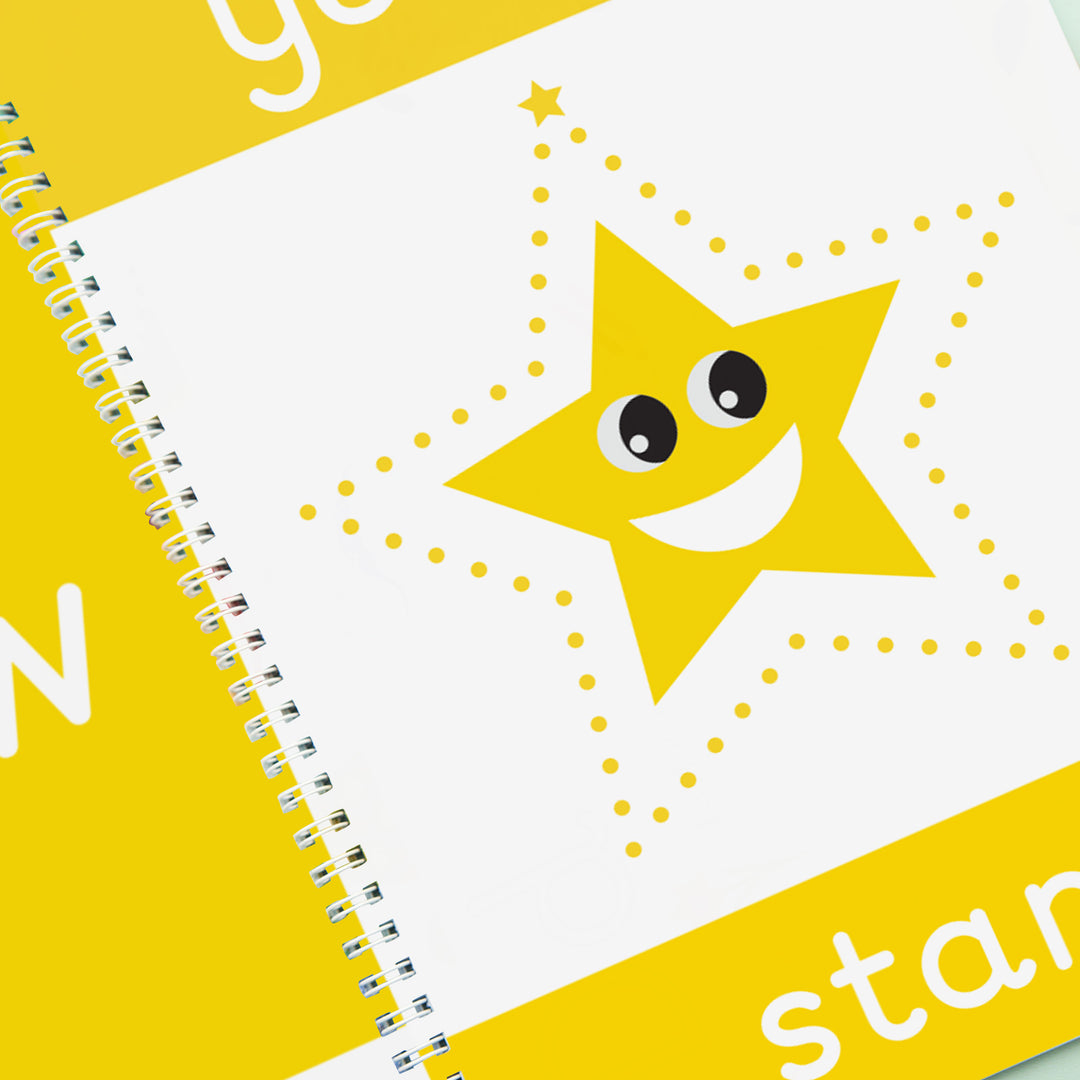Colours Flashcards and Shapes | Wipeable Activity Book For Toddlers ...
