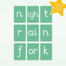 Phase 2 Phonics Flashcards With Bright Colour Pictures – My Little Learner