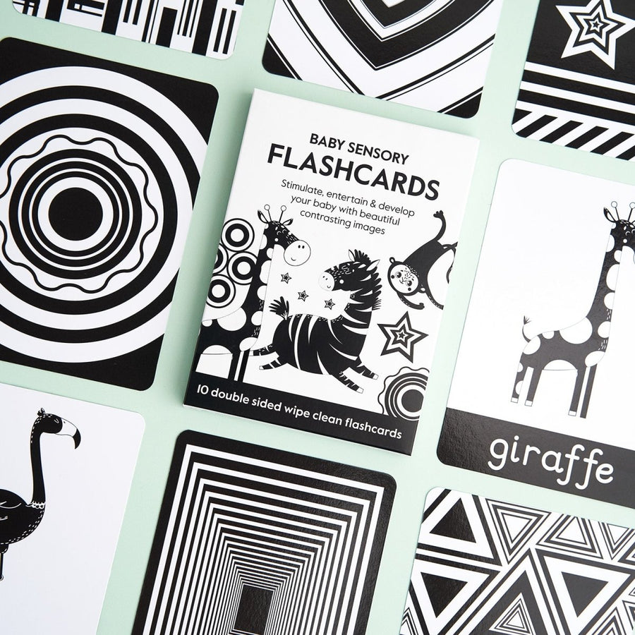 Baby Sensory Flashcards | Black & White, Stimulation, High Contrast ...