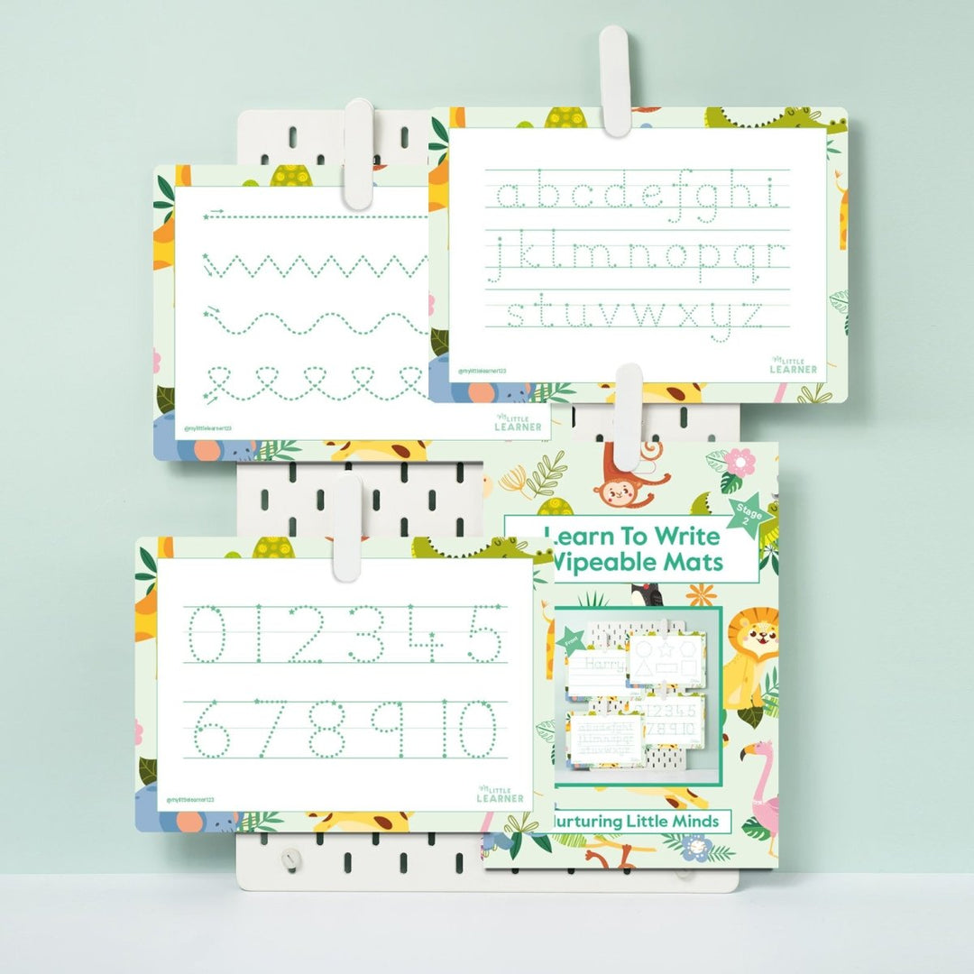 Learn To Write Mats & Toddler Flashcards – My Little Learner