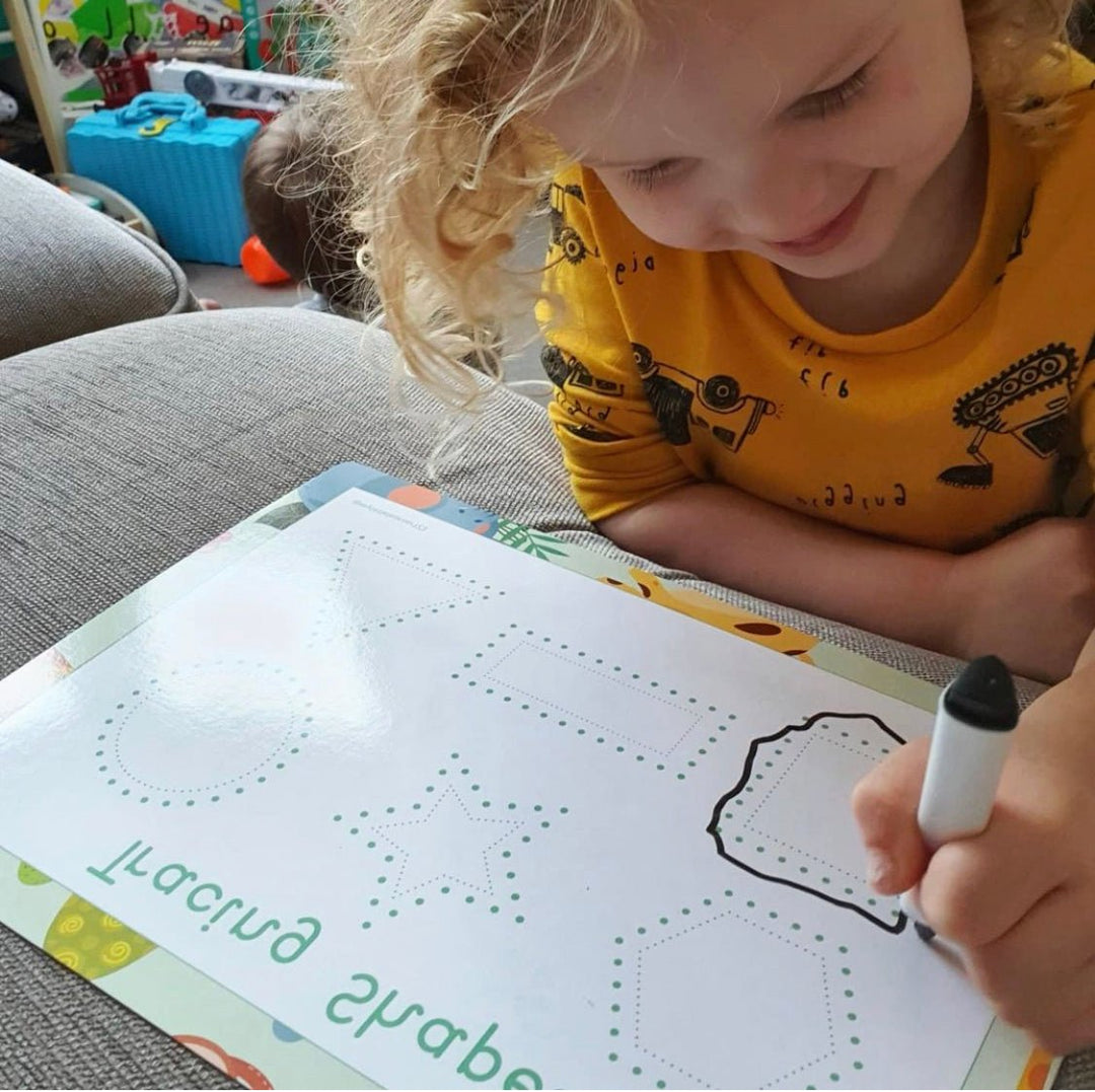 Pre-Writing Gift Set| Learn To Write | Wipeable Learning Mats – My ...