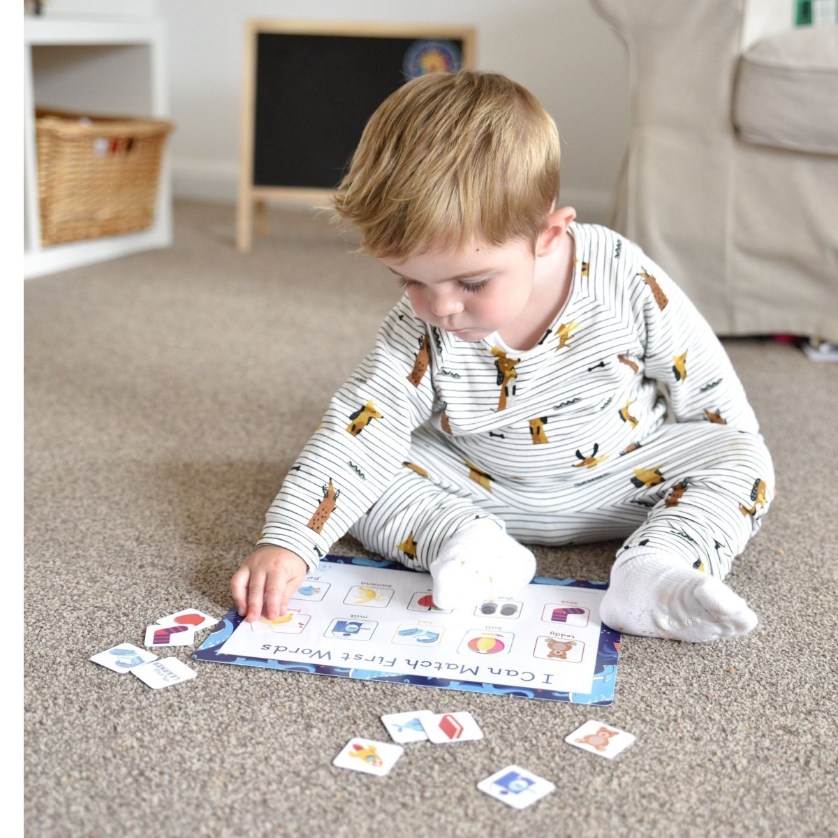 Help Your Toddler To Learn & Match First Words | Entertain & Stimulate ...