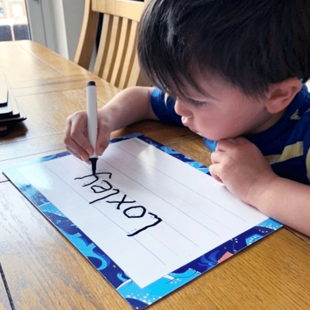 Wipe Clean Writing Mats For Preschool Children – My Little Learner