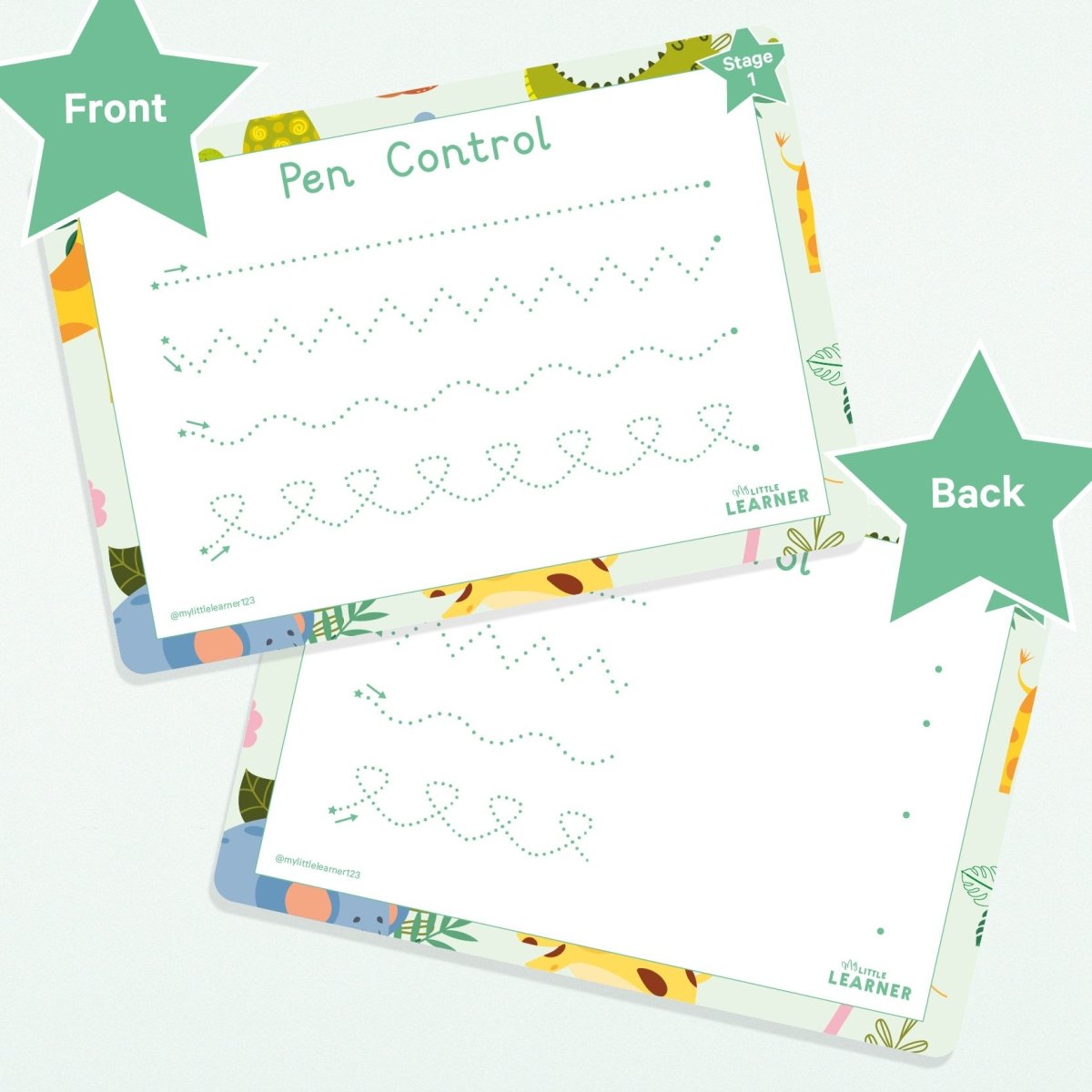 Pre Writing Mats – My Little Learner