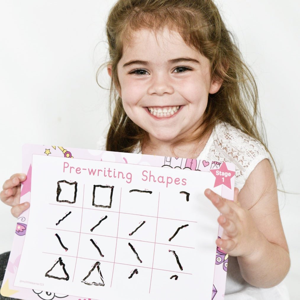 Learn To Write Mats & Toddler Flashcards – My Little Learner