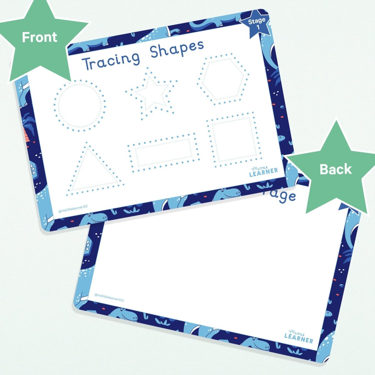 Pre Writing Mats – My Little Learner