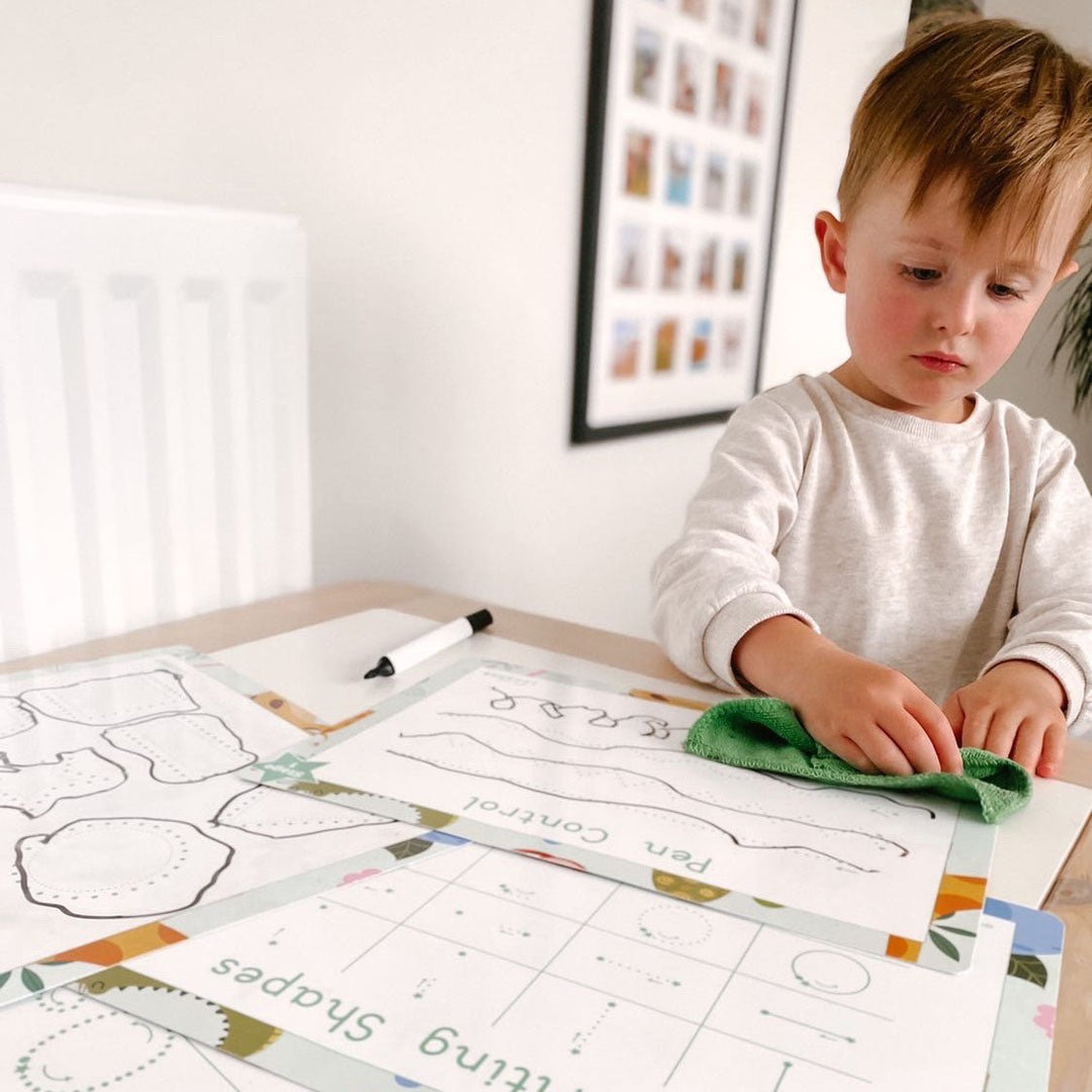 Pre-Writing Gift Set| Learn To Write | Wipeable Learning Mats – My ...