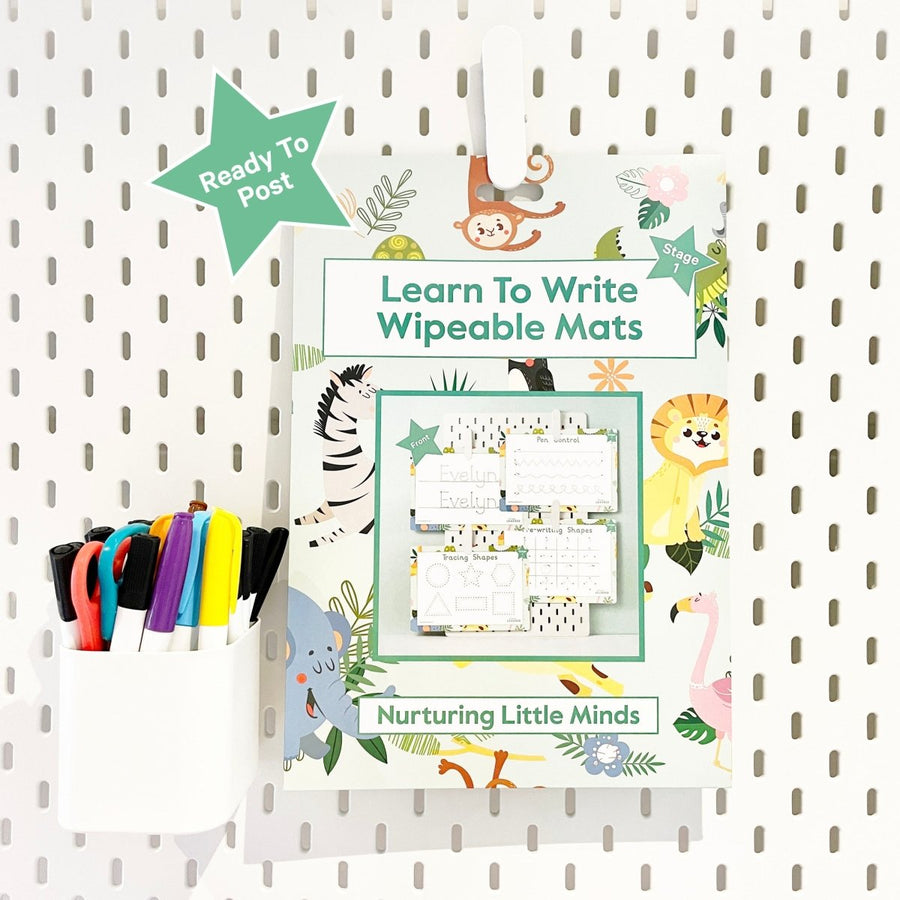 Learn To Write Mats & Toddler Flashcards – My Little Learner